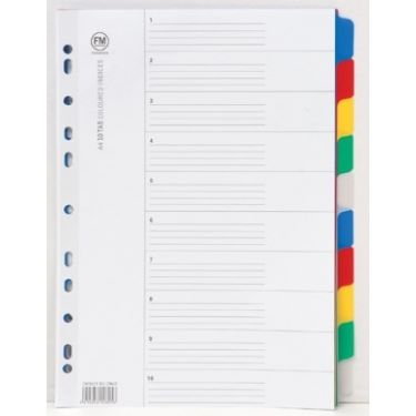 SPECIALISED FILING SYSTEMS Divider Card/ File Divider/Master Box – Elex ...