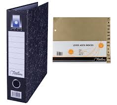 Treeline Lever Arch File A4 Upright Sets with Index and Dustcover ...