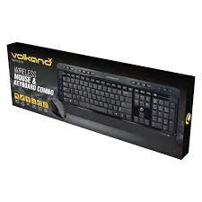 Volkano Graphite series Wireless keyboard and mouse combo – Elex ...