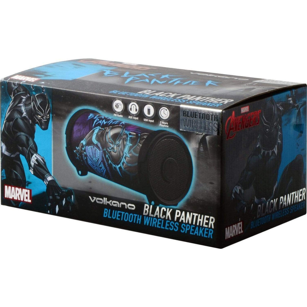 Marvel Mini Tube Bluetooth Speaker - Black Panther – Elex Academic ...